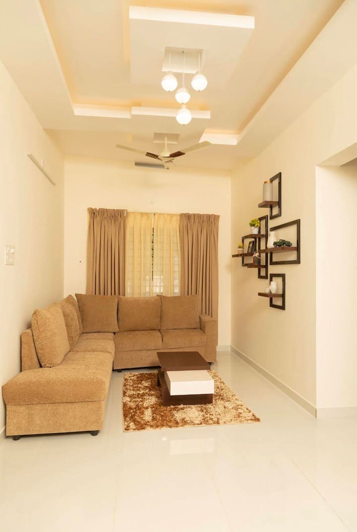 Elegant 3br Rain House Villa | Spacious Lawn - Kochi