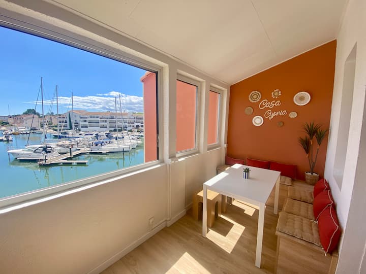 Casa Cypria - Lagune - Piscine - Parking Privé - Saint-Cyprien