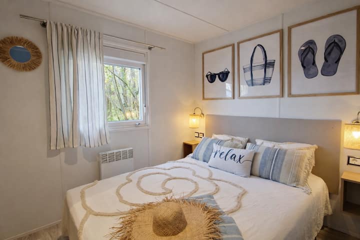 Mobil-home 3 Chambres Climatisé Entre Lac&océan - Parentis-en-Born