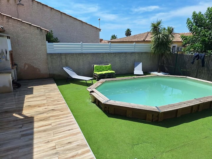 Maison Entre Terre Et Mer - Portiragnes