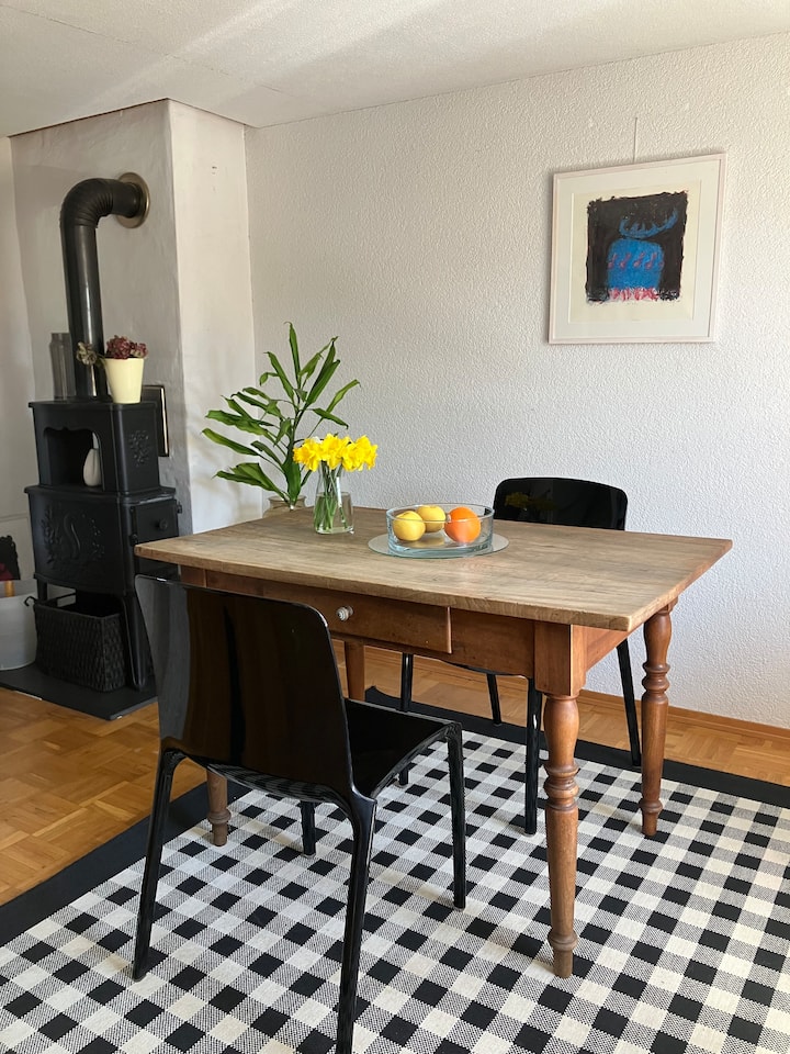 Cosy Dach-maisonette-wohnung - Rhein- / Burgblick - Canton of Schaffhausen