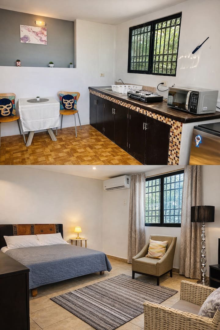 Departamento Privado Con Cocina Y Vista Al Parque - Cancún