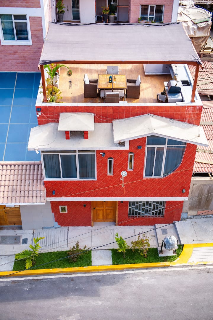 Airbnb Supe Puerto Casa Completa Cerca Playas - Barranca