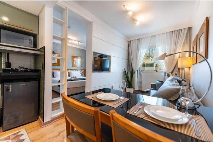 Cozy Flat Oscar Freire • Pool • Gym • Ac • Parking - Sao Paulo