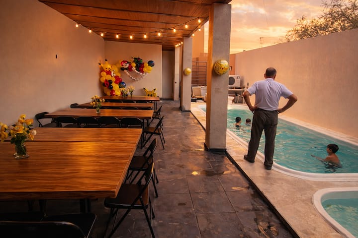 Terraza Grecia Con Alberca Climatizada Y Loft - Miguel Hidalgo y Costilla Guadalajara Airport (GDL)