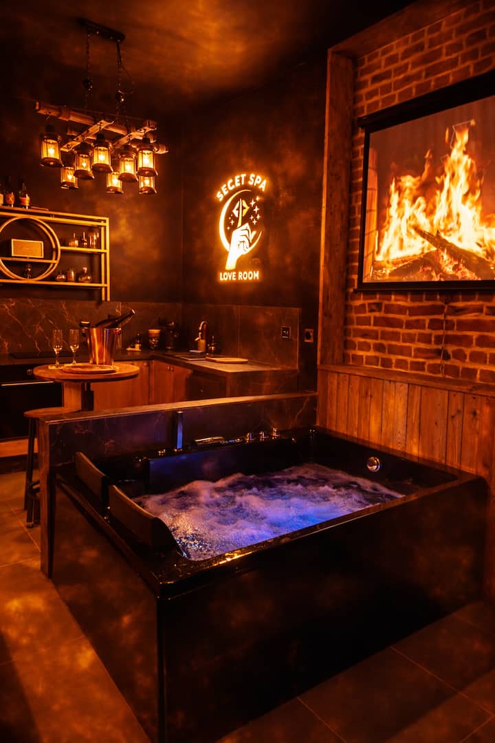 Espace Détente Spa Jeux, Chambre Sensuelle Hot ! - Lille