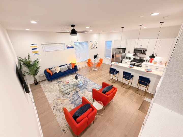 Minimalist 3br Families & Groups Near The Heights - Independence Heights - Houston