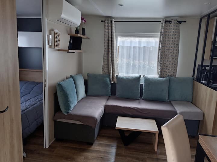 Mobil Home 3 Chambres
Camping La Réserve à Gastes - Gastes
