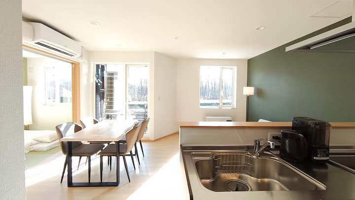 Mt. Yotei View 1-bedroom + Tatami Room - Niseko