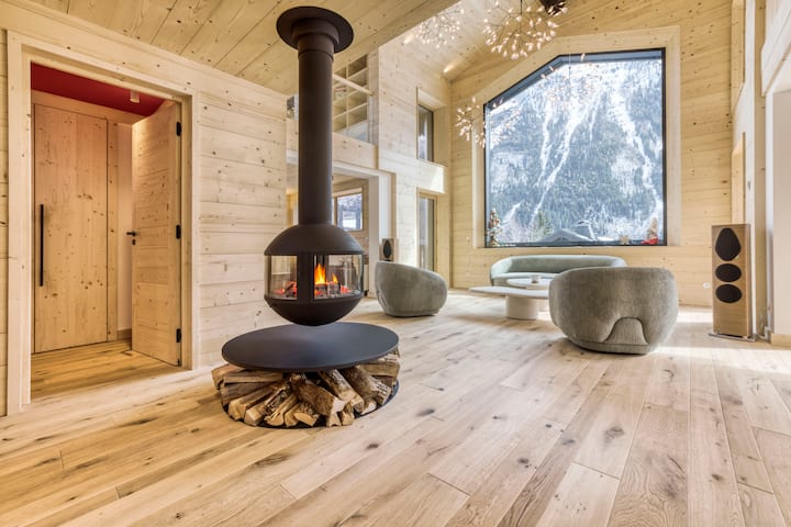 Chalet Black Bear Vue Mont-blanc & Sauna - Chamonix-Mont-Blanc