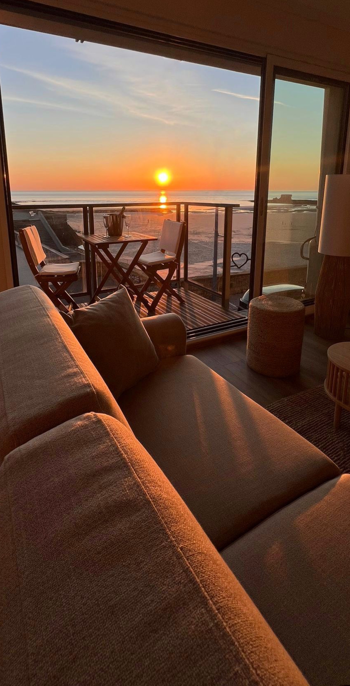 Le Balcon Sur La Mer I Plage Et Coucher De Soleil - Le Portel