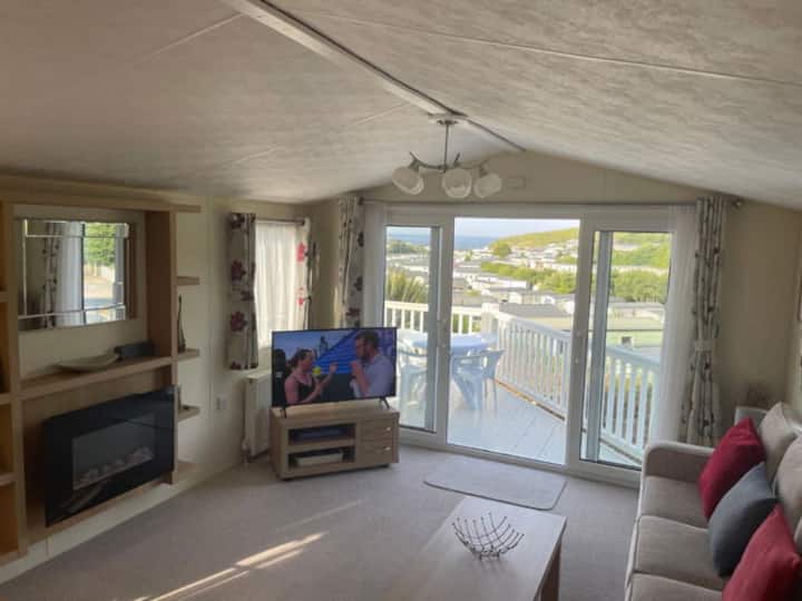 Caravan With Sea Views & Direct Beach Access ! - Bigbury-on-Sea