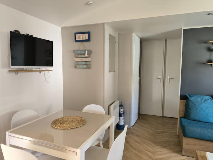 Superbe Mobil Home 8 Pers Tout Confort Camping 4* - Bassin d'Arcachon