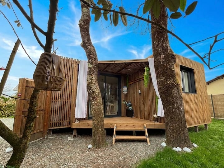 Cabane Océane : Tiny House Clim & Toute éQuipée - Saint-Jean-d'Illac