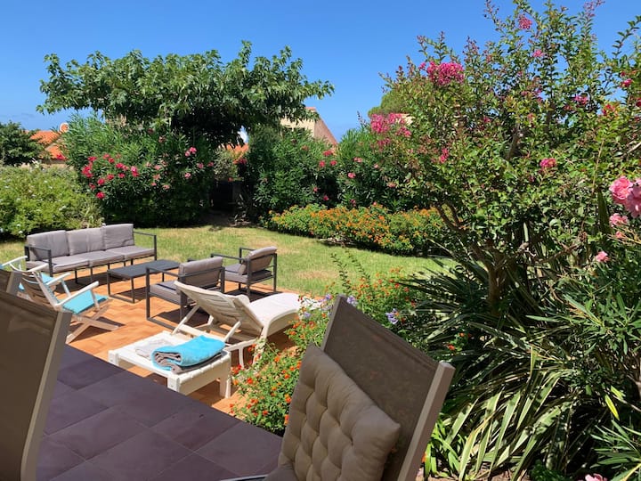 Maison 3p Jardin Accès Plage Sant Ambroggio - Lumio