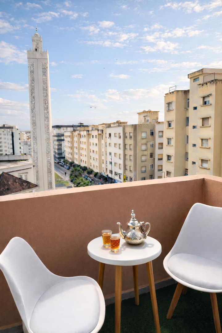 Cosy 3 Chambres - Cadre Islamique - Haut Débit - Tangier, Morocco