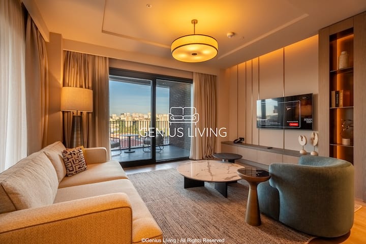 Apex | Signature Designed 2 Br Apt | Pool+spa+gym - Istanbul