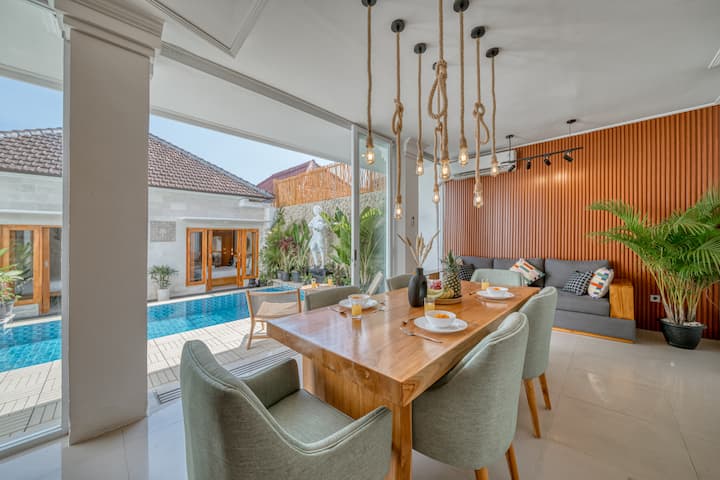 New Umalas Villa | Pool, Piano, 15 Min Berawa - Bali