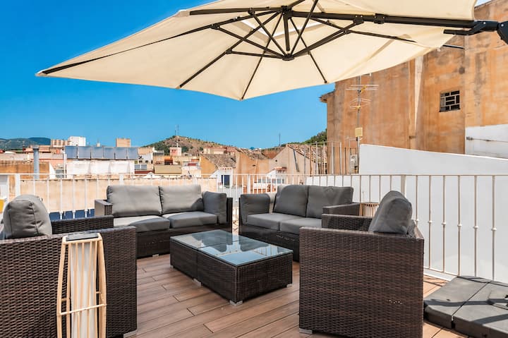 ÁTico Céntrico Con Terraza Privada - Málaga