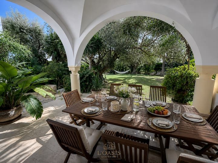 Domaine Privé 16 Pers • 100m Plage • Hammamet Nord - Hammamet