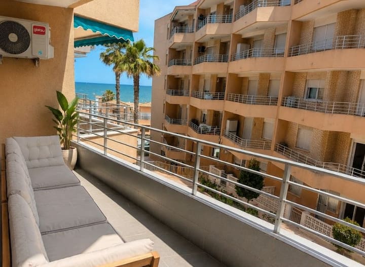 Elegant Apartment With Sea View, 100 M Beach - Guardamar del Segura