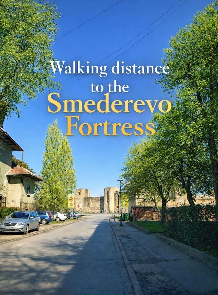New Renovated 1br, 3 Min Walk To Fortress & Center - Smederevo
