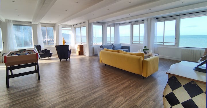 L'horizon - Magnifique Vue Sur Mer Et Falaises - Yport