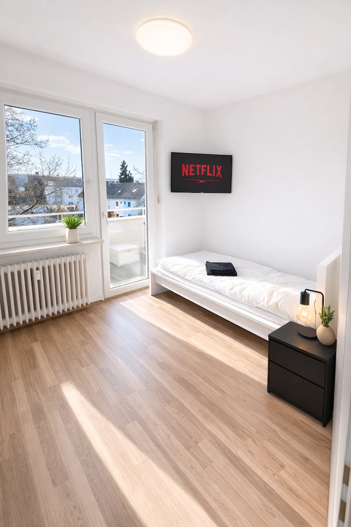 Leta Homes - Charmante Fewo Mit Sonnigem Balkon - Straubing