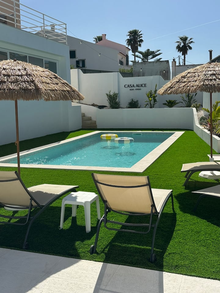 Casa Alice Avec Piscine Privé - Sesimbra