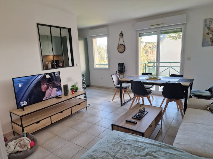 Appart Confortable
4 Pers
Proche Plage Du Prieuré - Dinard