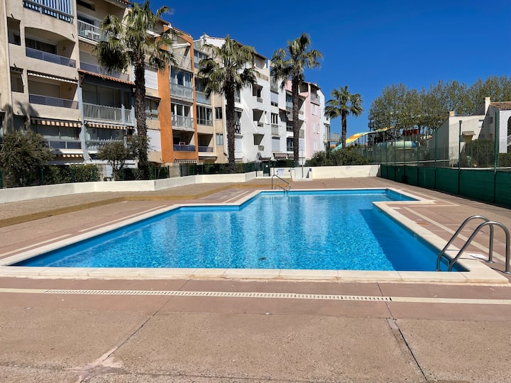 Appartement Rdc Avec Terrasse Plage Richelieu - Agde