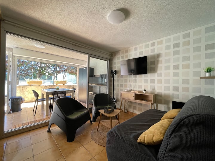 Appartement Rdc Avec Terrasse Plage Richelieu - Le Grau d'Agde