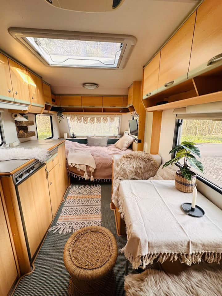 Natururlaub Im Liebevollen Wohnwagen In Dänemark - Sønderborg