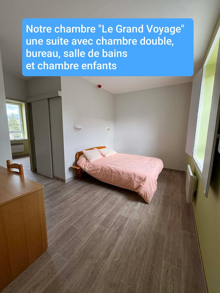Suite Familiale 4 Personnes 2 Chambres - Saint-Bonnet-le-Froid