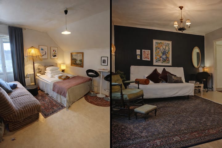 Hel Vindsvåning – 2 Separata Sviter, Centralt Läge - Umeå