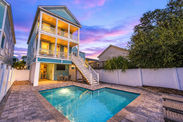 Fall Beach Stay·heated Pool·sleeps 14·elevator - Murrells Inlet, SC