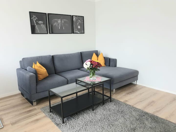 Bright 2-room Apartment With Balcony - 3 Guests - Francfort-sur-le-Main