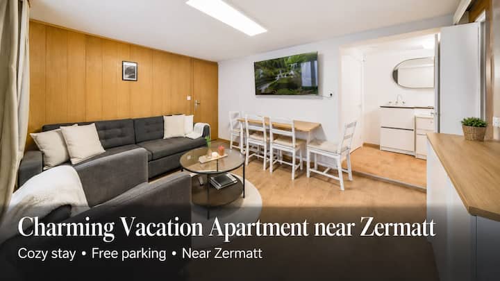 Charmant Appartement Près De Zermatt - Randa