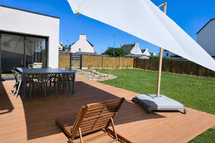 Maison Neuve Avec Jacuzzi – Port & Plages à Pied - Lesconil