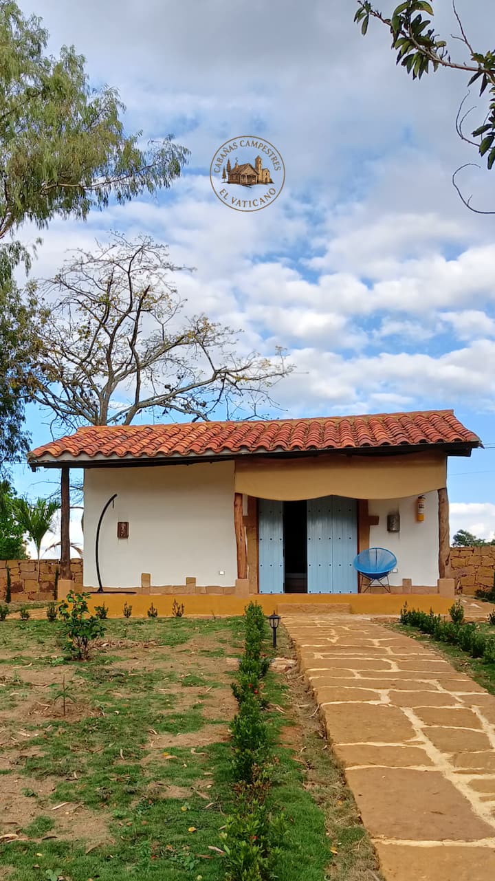Cabañas Campestres El Vaticano Cabaña Azul - Palmar