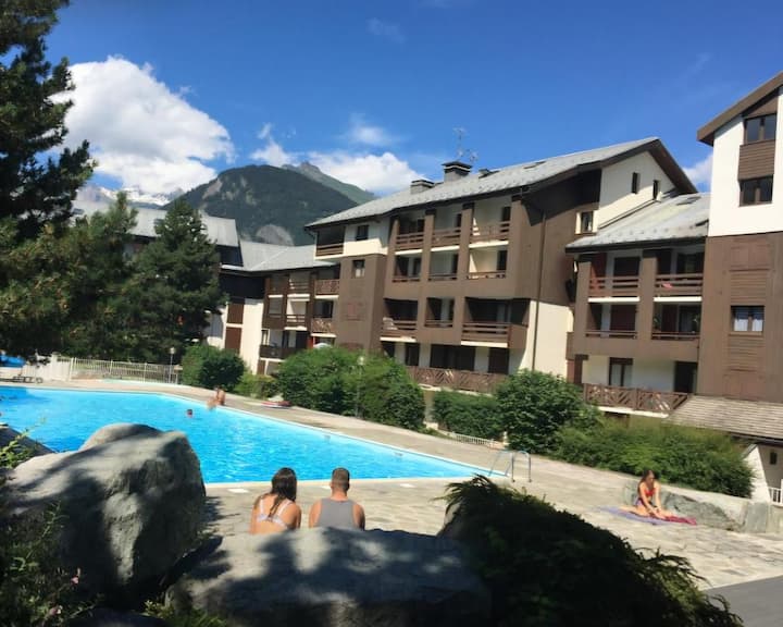 Studio Cabine Proche Au Pieds Des Montagnes - Bourg-Saint-Maurice