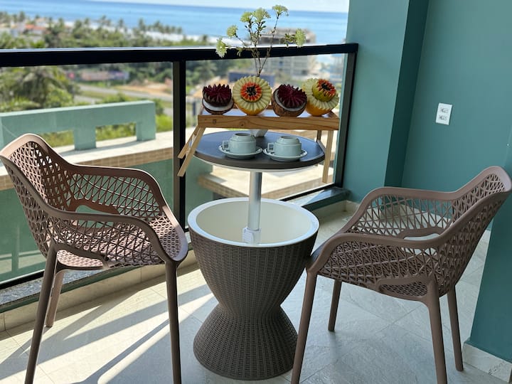 Vista Mar Incrível 6 Hóspedes Praia Dos Milionário - Ilhéus