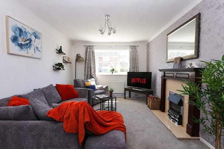 Free Parking•near Hospital&m27•fast Wifi•bbq - Southampton