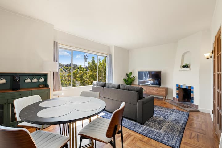 Spacious 4br Cozy Home Near Usf & Ucsf W/ Parking - San Francisco, CA