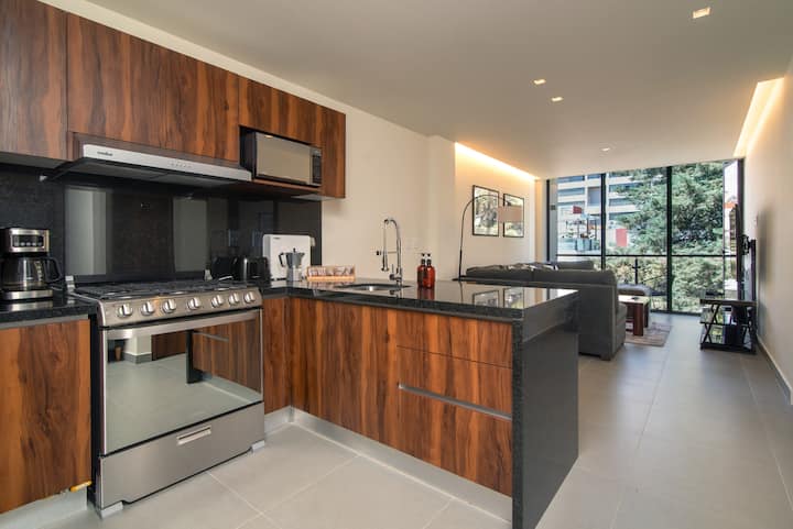 New | Top Location | Near Wtc| Gym & Cowork - Ciudad de México