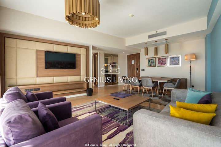 Leo | Curated Designed 3br Apt | Gym&jacuzi&pool - Estambul