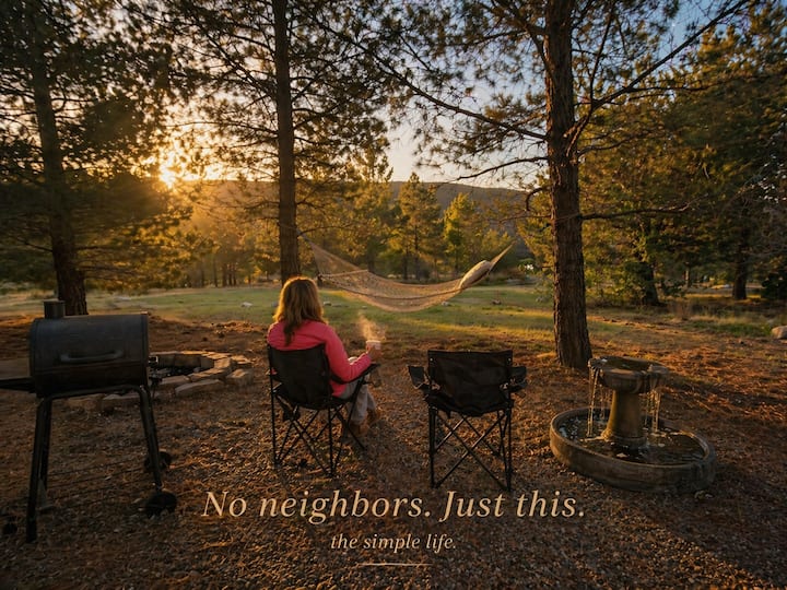 No Crowds Glamping - Forest Edge & Open Spaces - Ruidoso, NM