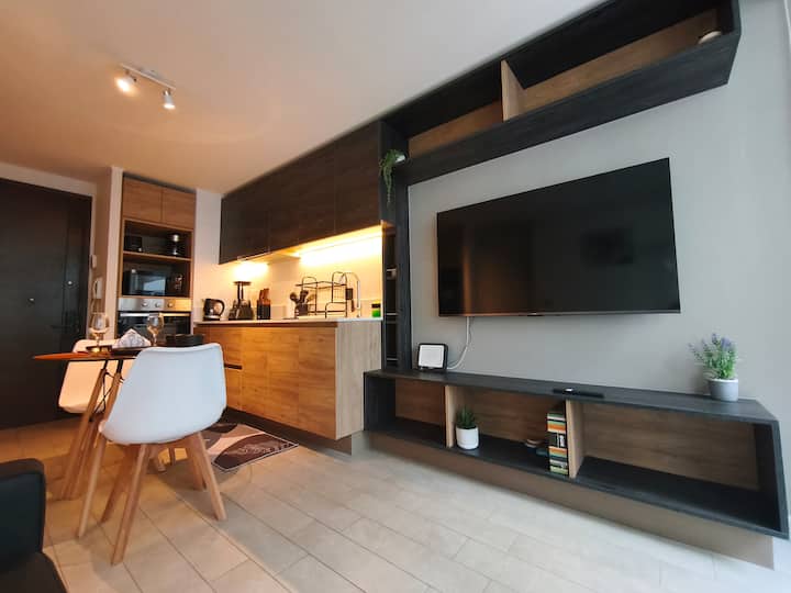 Acogedor Y Moderno Departamento En Santiago - Santiago