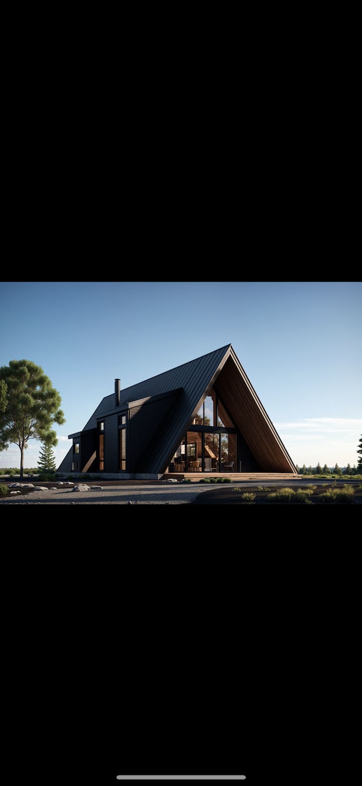 Black Peak Lodge-a True A-frame Cabin! - Minnesota