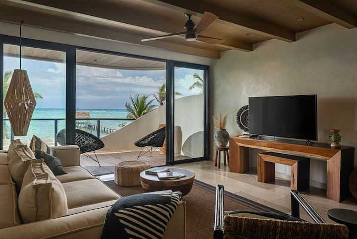 Tankah Bay Beachfront | Gated- 2br - Riviera Maya